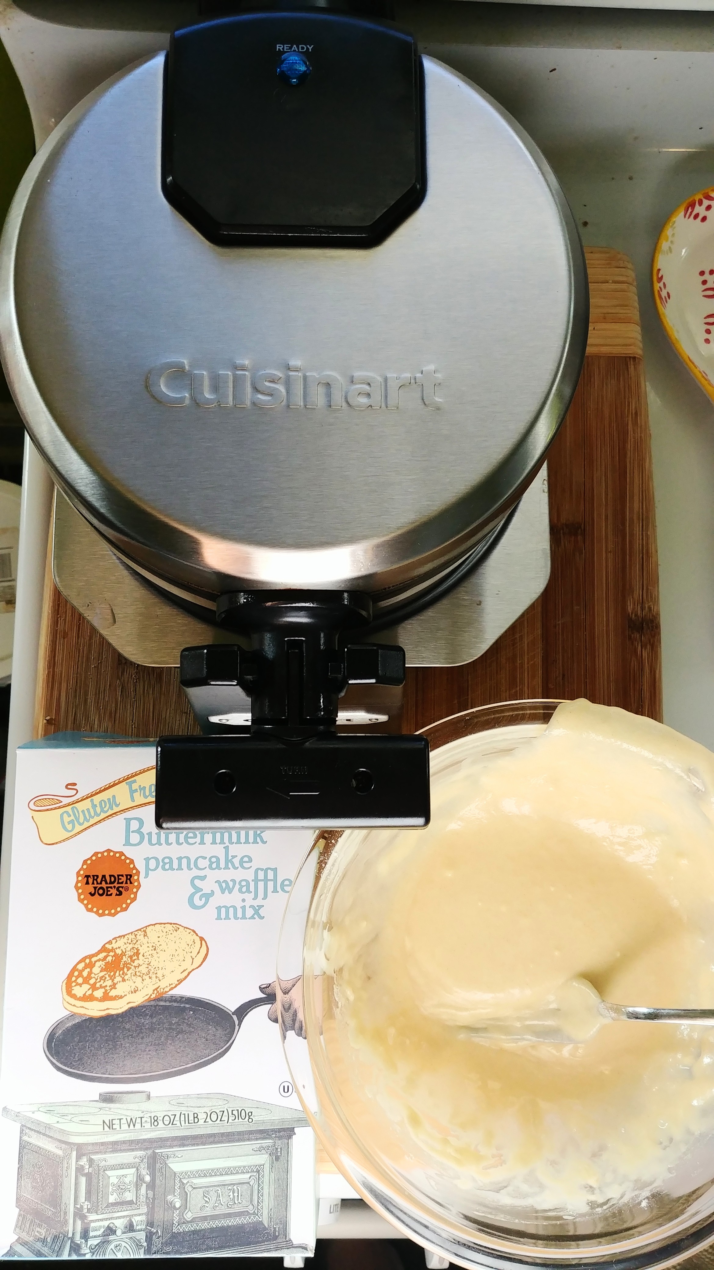 no waffling over breakfast – our cattywampus cottage